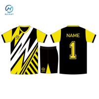 China Ultra-Light Football Jersey Quick Dry Material Custom Color Durable for Tough Matches Crush the Game for sale