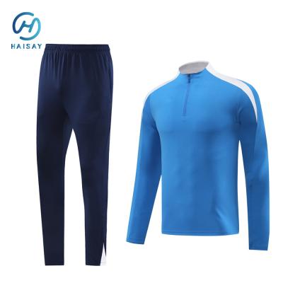 China High-Quality Custom Sports Training Tracksuit Set for Men and Teams – Manufacturer Direct Supply with Full Customization Options Including Colors, Logos, Names, and Numbers for sale