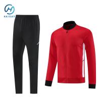 China Winter Soccer Track Jacket - Polyester Warm Training Jacket for sale