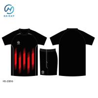 China Customizable Football Jersey with Maximum Comfort Lightweight and Durable 100% Polyester Fabric for sale