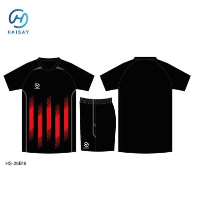 China Customizable Football Jersey with Maximum Comfort Lightweight and Durable 100% Polyester Fabric for sale