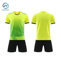 China Lightweight Durable Pro Men's Soccer Jersey Moisture-Wicking Fabric Stay Dry in Intense Games Fabric Weight 140gsm for sale