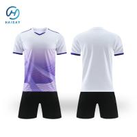 China Lightweight Durable Pro Men's Soccer Jersey Moisture-Wicking Fabric Stay Dry in Intense Games Fabric Weight 140gsm for sale