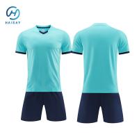 China custom design soccer jersey flexible moq high quality polyester fabric for sale