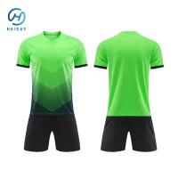 China Professional-Grade Plain Football Uniforms – No-Logo Jersey & Shorts Set – Breathable, Durable Polyester – Ideal for Teams/Clubs – OEM Services Available for sale