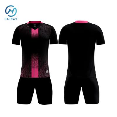 China Source Factory Soccer Uniform Bundle – Youth & Adult Sizes, Quick-Dry Polyester, Club/School Logo Printing for sale