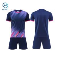 China Custom Blank Soccer Jersey Set – Breathable Quick-Dry Football Uniform for Men & Youth | Ideal for Teamwear, Training & Match | No Logo Kit for Printing Numbers & Logos for sale