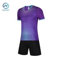 China Professional-Grade Plain Football Uniforms – No-Logo Jersey & Shorts Set – Breathable, Durable Polyester – Ideal for Teams/Clubs – OEM Services Available for sale