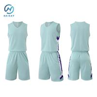 China Basketball Uniform Set with Customization Options – Plain Jersey and Shorts for Teams, Schools, and Clubs – Available in Various Sizes and Colors for sale