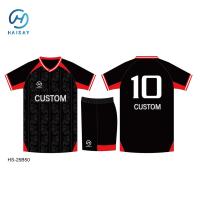 China Custom Team Football Sets with Name & Number Printing for sale