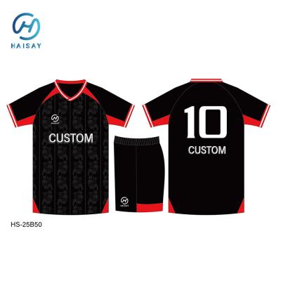 China Custom Team Football Sets with Name & Number Printing for sale