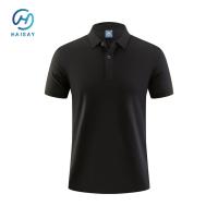 China Custom Logo Polo Shirts - Polyester, S-3XL, Multiple Colors for sale