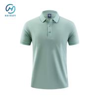 China Custom Logo Polo Shirts - Polyester, S-3XL, Multiple Colors for sale