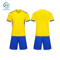 China Eco-friendly recycled material soccer jersey, high-end customized match jersey, moisture-wicking and quick-drying. for sale