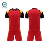China Ignite Your Style: Custom Red Soccer Casual Wear – Pick From Bold Scarlet To Deep Crimson, Add Personalized Logos/Names, And Shine On The Field & In Daily Life With Unmatched Comfort for sale