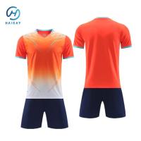 China White Aqua Blue Football Jersey Set with Black Shorts for sale