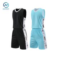China Men's Basketball Jersey – Breathable, Moisture-Wicking Polyester, Lightweight, Available in Red/Blue/Black for sale