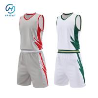 China Pro-Grade Basketball Uniform Set with High Elasticity Fabric for sale
