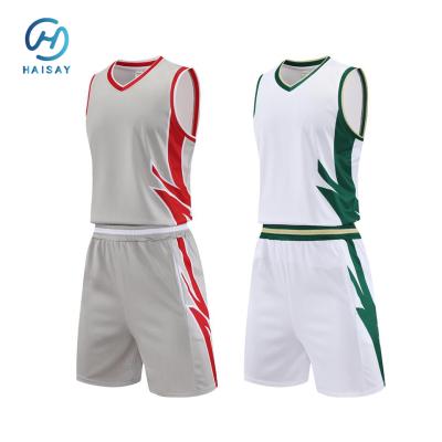 China Pro-Grade Basketball Uniform Set with High Elasticity Fabric for sale