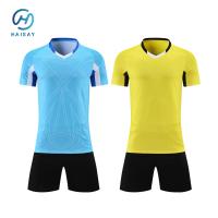 China Eco-friendly recycled material soccer jersey, high-end customized match jersey, moisture-wicking and quick-drying. for sale