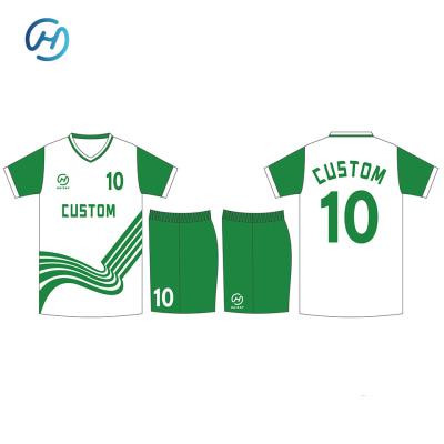 China Custom Football Uniform Set for Adults and Kids for sale