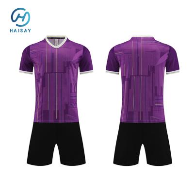 China Customized mesh breathable soccer jerseys, cool summer training jerseys, customizable with labels and logo embroidery. for sale