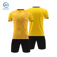China High-Quality Custom Football Set – Blank Soccer Kit with Short Sleeve Jersey and Shorts – Perfect for Teams and Clubs – Personalize with Embroidery, Printing, or Heat Press for sale
