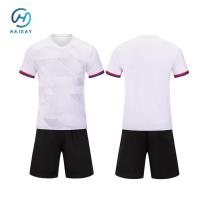 China High-Quality Custom Football Set – Blank Soccer Kit with Short Sleeve Jersey and Shorts – Perfect for Teams and Clubs – Personalize with Embroidery, Printing, or Heat Press for sale