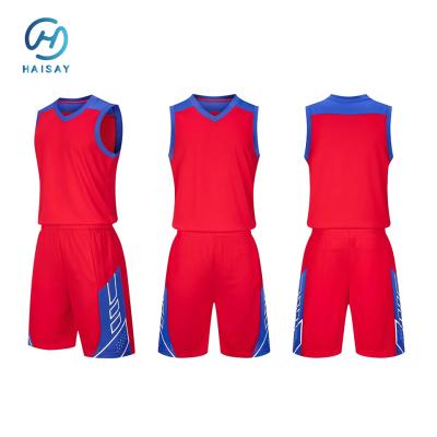 China Basketball Uniform Set with Customization Options – Plain Jersey and Shorts for Teams, Schools, and Clubs – Available in Various Sizes and Colors for sale