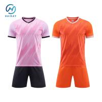 China Craft Your Unique Style: Custom Soccer Jersey Set – Diverse Designs, Vibrant Colors & Multiple Logo Crafts, Perfect For Both Pitch Action And Casual Outings for sale