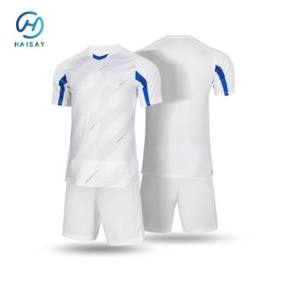 China Blank Customizable Football Uniform Set – Plain Soccer Jersey and Shorts for Adults and Youth – Multiple Colors and Sizes Available – Add Team Logo, Number, or Name with Printing for sale