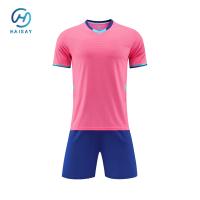 China Custom Football Jersey & Shorts Set: Vibrant Hues & Tailored Designs For Team Spirit And Peak Performance for sale