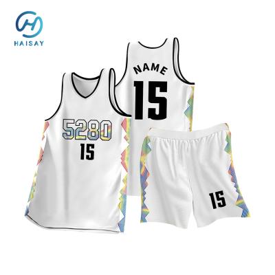 China Men's Basketball Jersey – Moisture-Wicking, Breathable Polyester, Lightweight, Red/Blue/Black for sale
