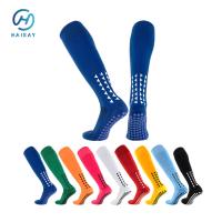 China High - Performance Football Knee - High Socks: Compression Support, Anti - Slip Design & Bold Color Accents for sale