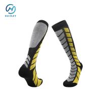 China High - Performance Football Knee - High Socks: Compression Support, Anti - Slip Design & Bold Color Accents for sale