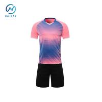 China Custom Football Jersey & Shorts Set: Vibrant Hues & Tailored Designs For Team Spirit And Peak Performance for sale