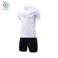 China Men's Soccer Jersey – Lightweight, Moisture-Wicking Polyester, Breathable, Available in Red/Blue/Black for sale