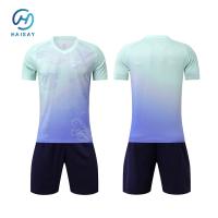 China Custom Team Jersey with Quick Dry Material 100% Polyester and Athletic Fit for Sports Performance for sale