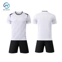 China Men's Soccer Jersey – Lightweight, Moisture-Wicking Polyester, Breathable, Available in Red/Blue/Black for sale
