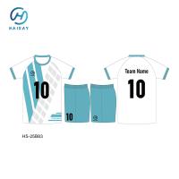 China Men's Soccer Jersey – Moisture-Wicking Polyester, Breathable, Lightweight, Available in Red/Blue/Black for sale