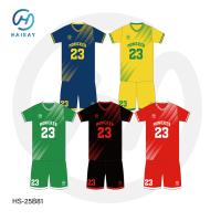 China Lightweight Polyester Soccer Jersey – Quick-Dry Fabric, Multiple Colors, Ideal for Training & Match Play for sale