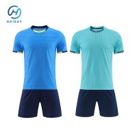 China Breathable Football Shirt Custom Printed Team Jersey for Men Women Youth Players for sale