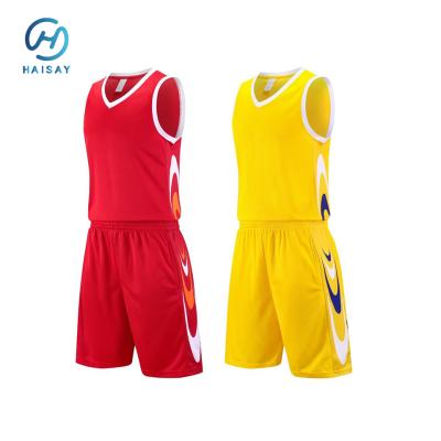 China Men's Basketball Jersey – Moisture-Wicking Polyester, Breathable, Lightweight, Available in Red/Blue/Black for sale