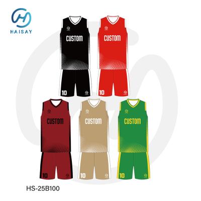 China Fully Custom Designed Basketball Uniform Sets: Craft Your Unique Team Identity with Custom Logos, Graphics & Colors – Premium Performance Fabric for Champions for sale