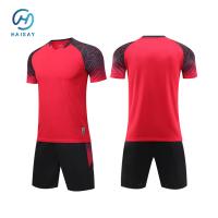 China Breathable Football Shirt Custom Printed Team Jersey for Men Women Youth Players for sale