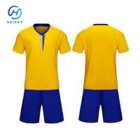 China Quick Dry Training Jersey Personalized Football Shirt for Club Team Competition for sale