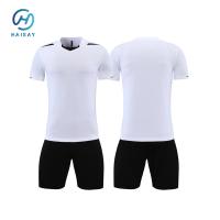 China Men’s Soccer Jersey – Breathable 160gsm Polyester, Lightweight, Red/Blue/Black, Training & Match Use for sale