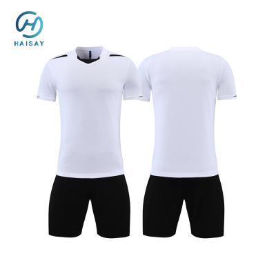 China Men’s Soccer Jersey – Breathable 160gsm Polyester, Lightweight, Red/Blue/Black, Training & Match Use for sale