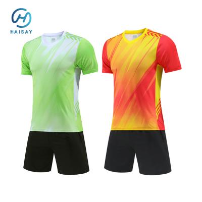 China Custom Team Soccer Jersey with Quick Dry Material, Moisture-Wicking, and Lightweight 160gsm Polyester for Optimal Performance for sale