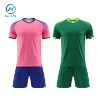 China Personalized Soccer Kit – Modern Short Sleeve Football Jersey Set for Teams for sale